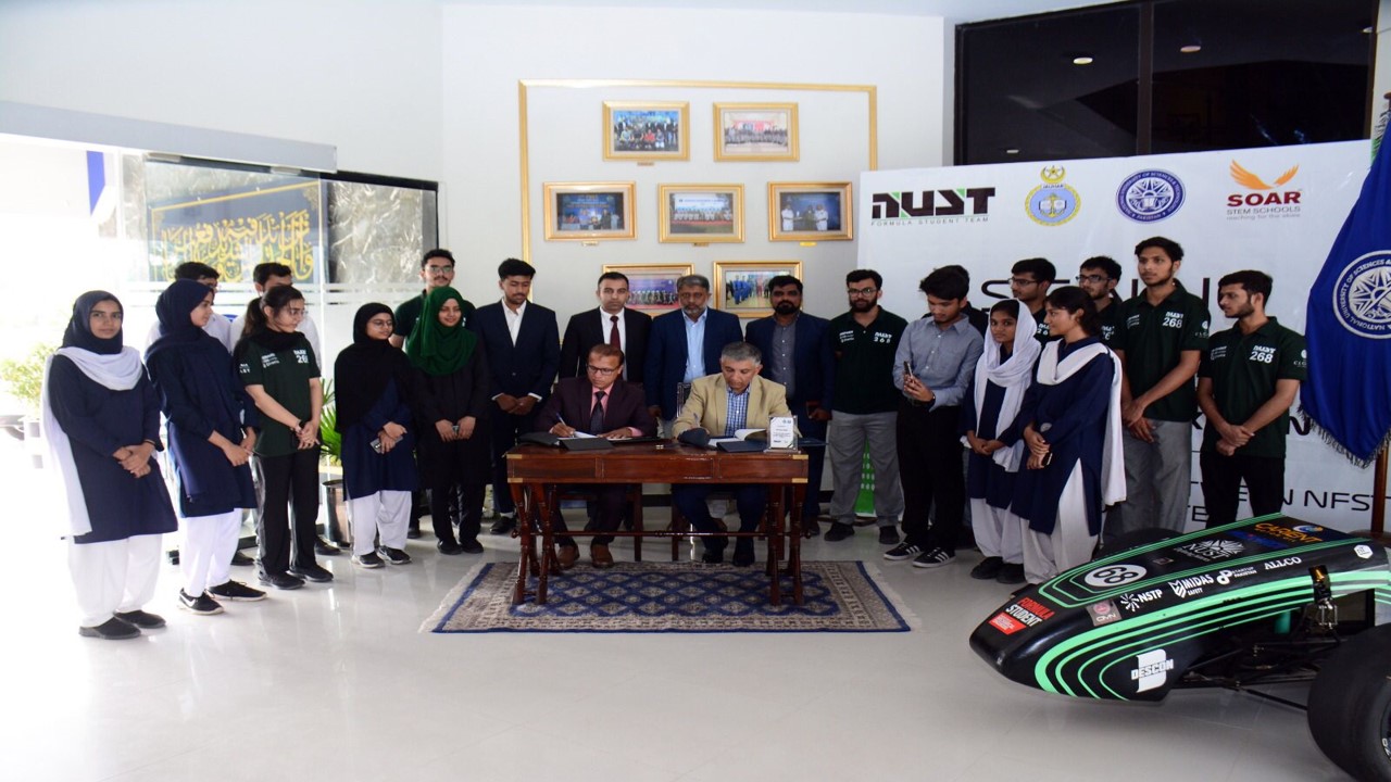 NUST Formula Student Team (NFST) of NUST-PNEC and SOAR STEM - Pakistan ...