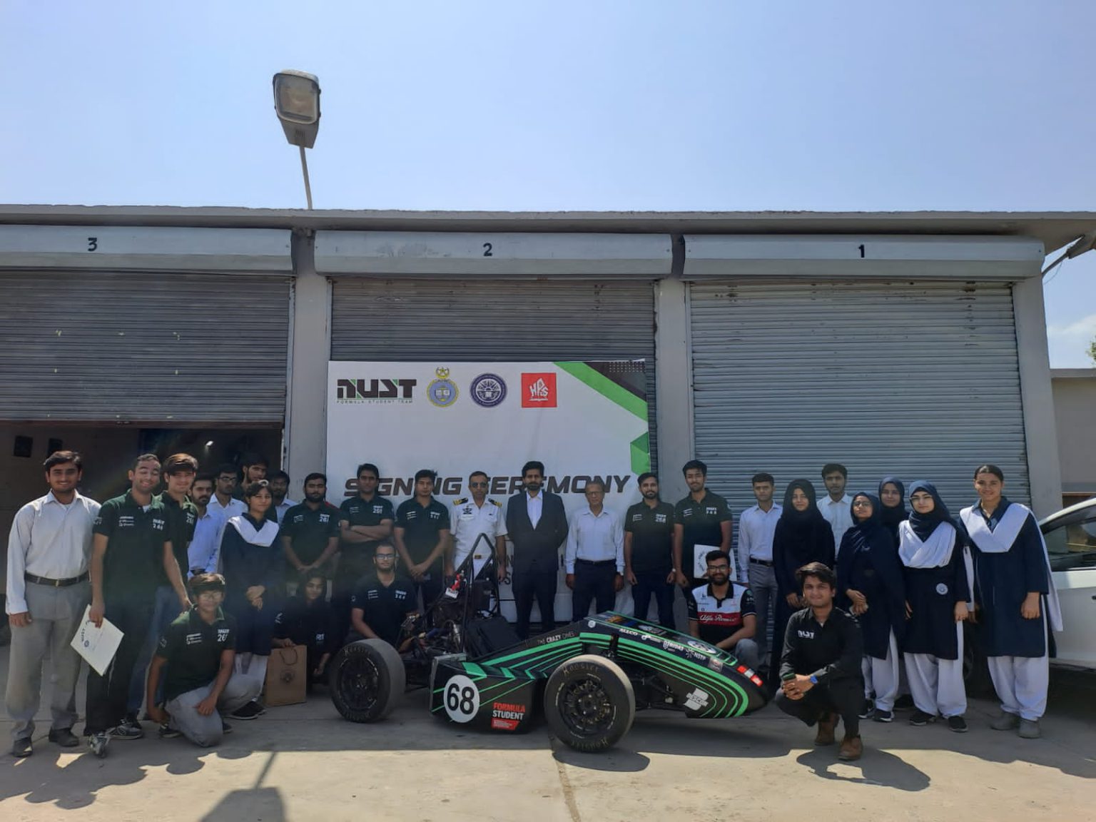 NUST Formula Student Team & HPGS - Pakistan Navy Engineering College (PNEC)