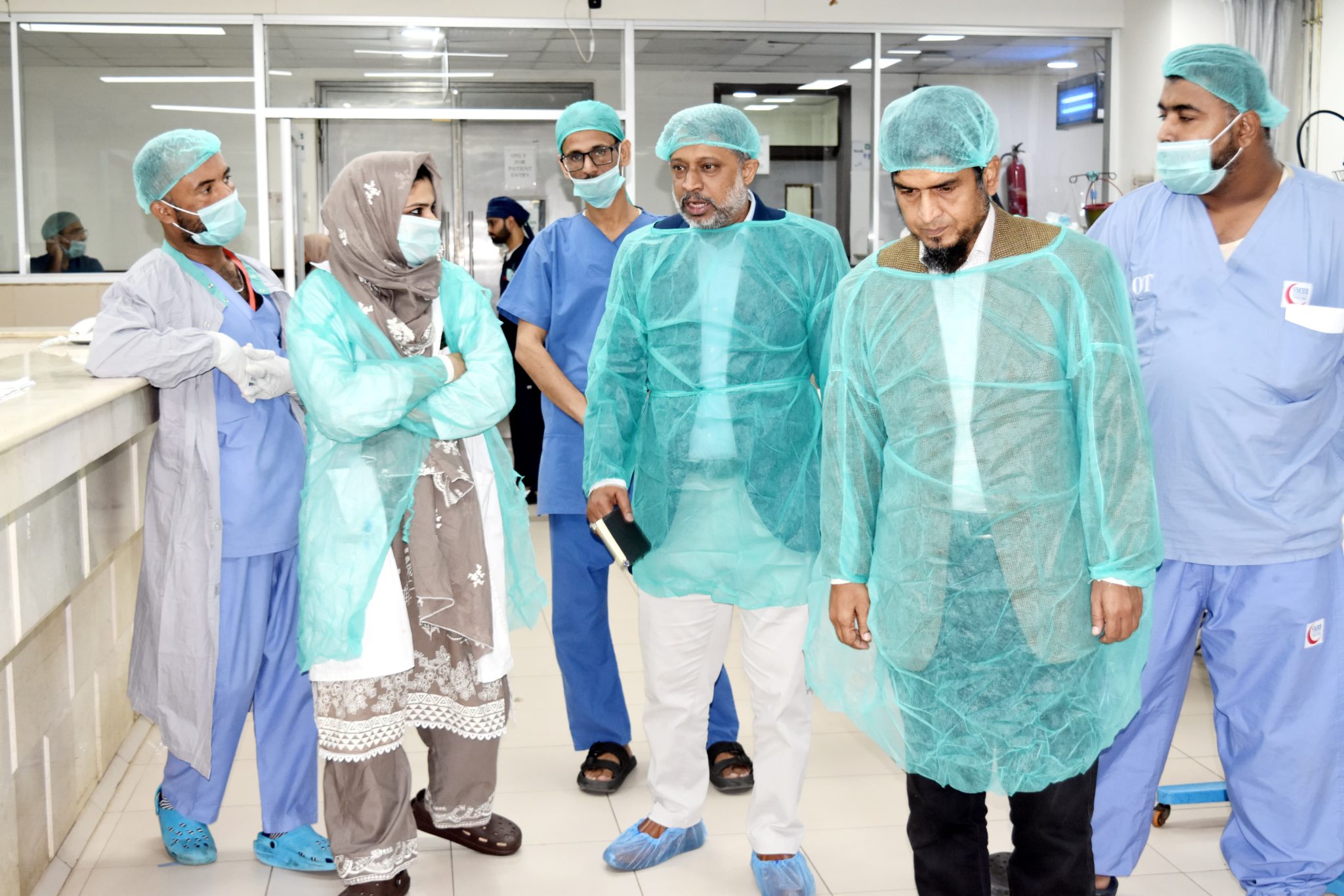 Researchers from NUST-PNEC visited the SMBB Institute of Trauma ...