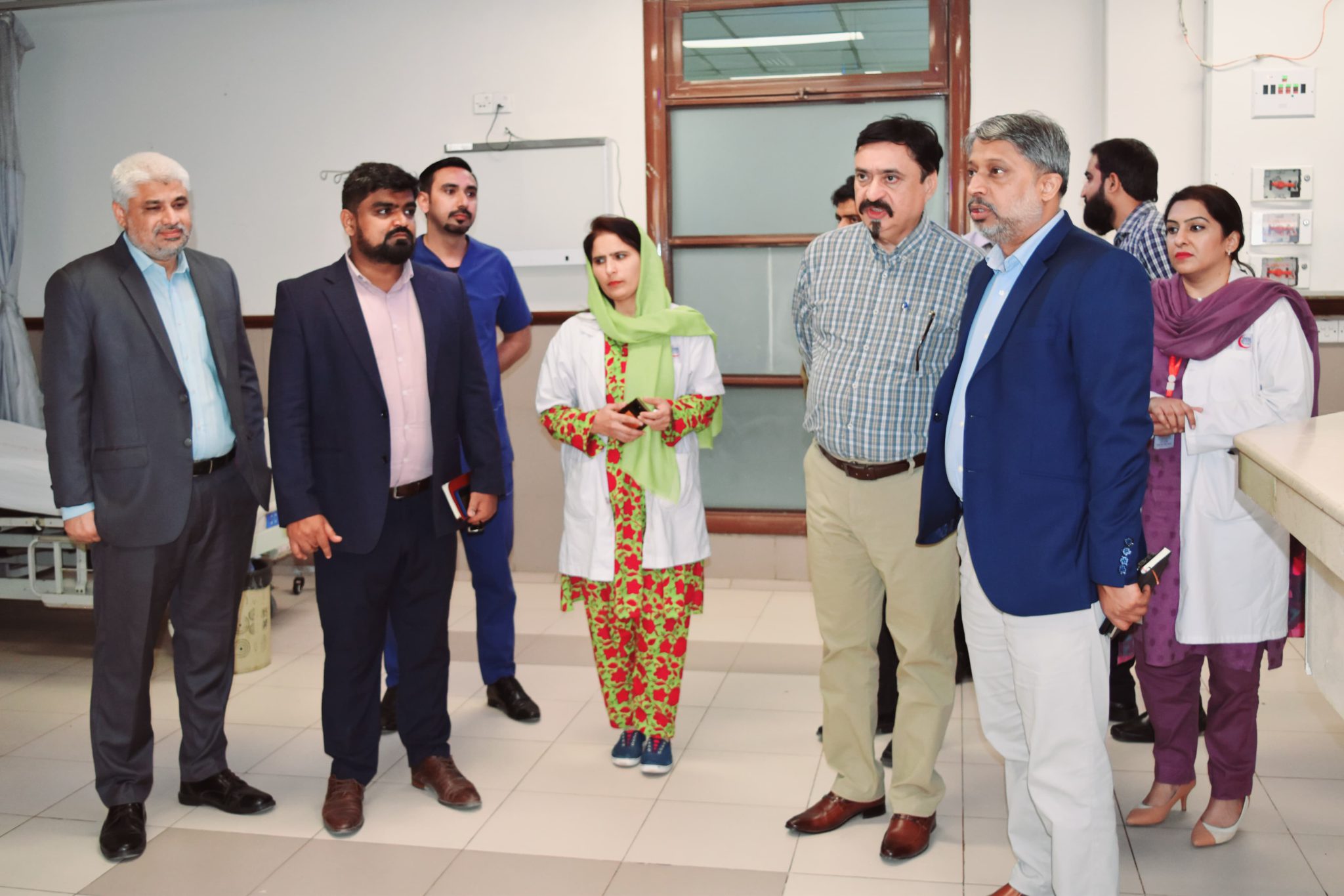 Researchers from NUST-PNEC visited the SMBB Institute of Trauma ...